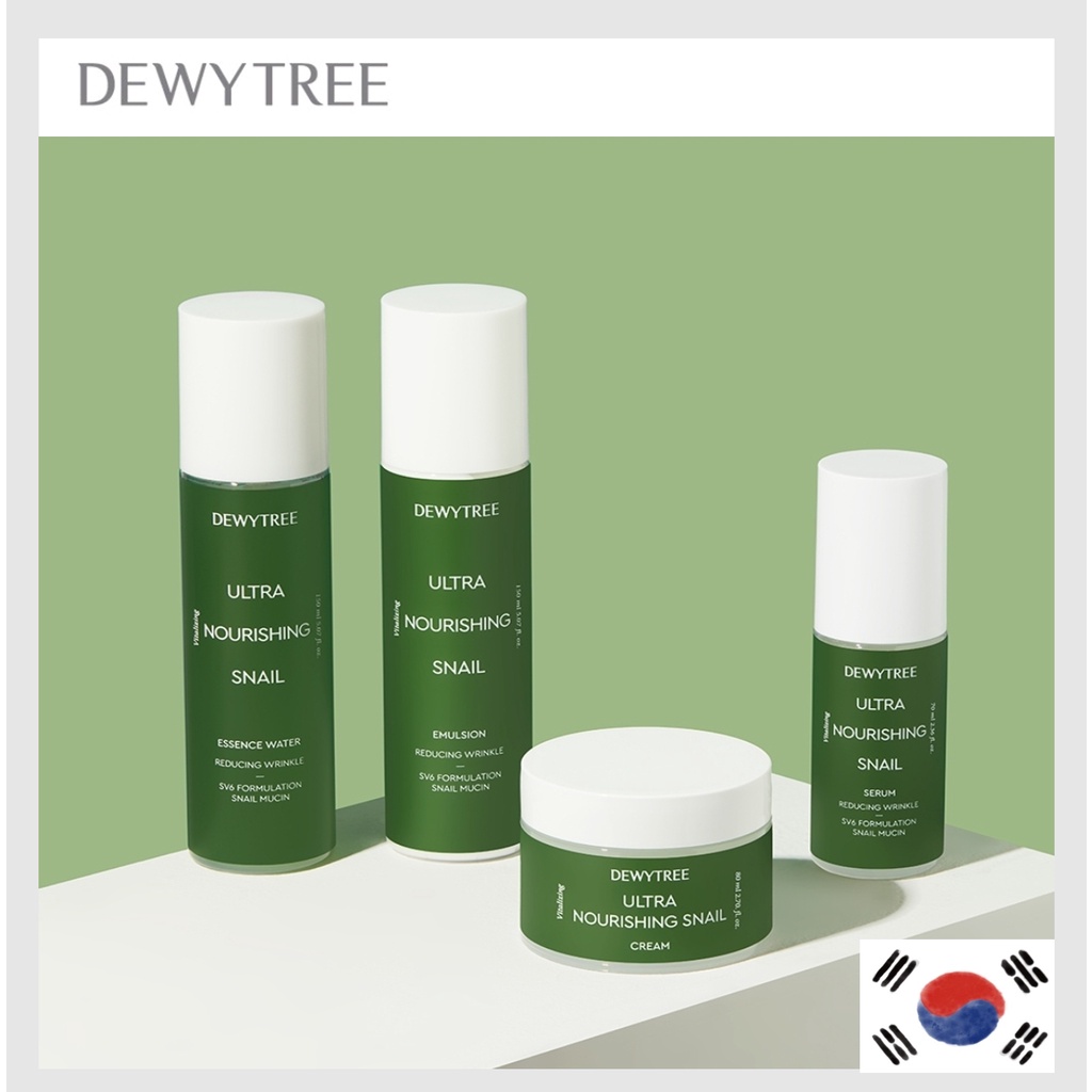 [Dewytree] Ultra Nourishing Snail Cream 80 มล. / ESSENCE WATER 150 มล. ...