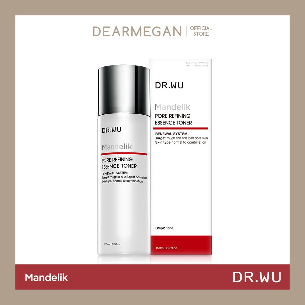 DR.WU MANDELIK PORE REFINING ESSENCE TONER 150ML | Shopee Thailand