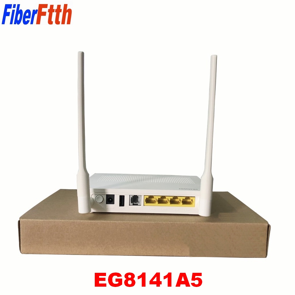 HW EG8141A5 Epon/gpon/xpon ONU FTTH Gigabit Modem Router Bare Metal + Adapter 1GE + 3FE + 1tel ...