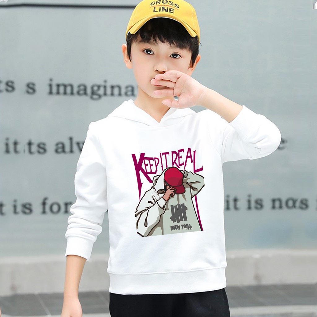 E408 เสื้อกันหนาวเด็ก เสื้อแขนยาว สำหรับเด็กหญิงและชาย งานพิมพ์ลายลายการ์ตูนน่ารัก | Shopee Thailand