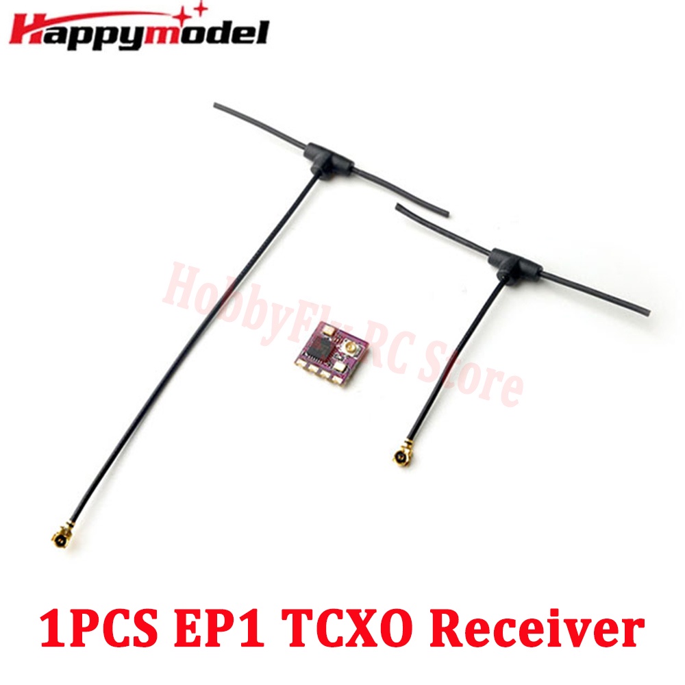 Happymodel ตัวรับสัญญาณ 2.4G ELRS EP1 EP2 EP1DUAL TCXO ExpressLRS ...