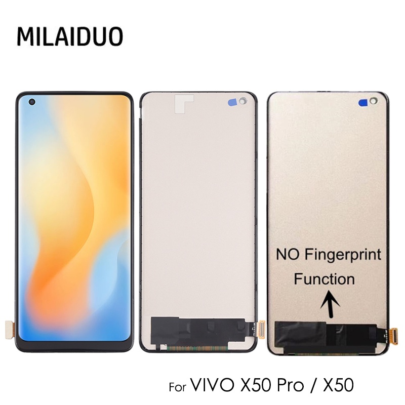 Tft อะไหล่หน้าจอสัมผัส LCD แบบเปลี่ยน สําหรับ Vivo X50 X50 Pro 4G 5G ...