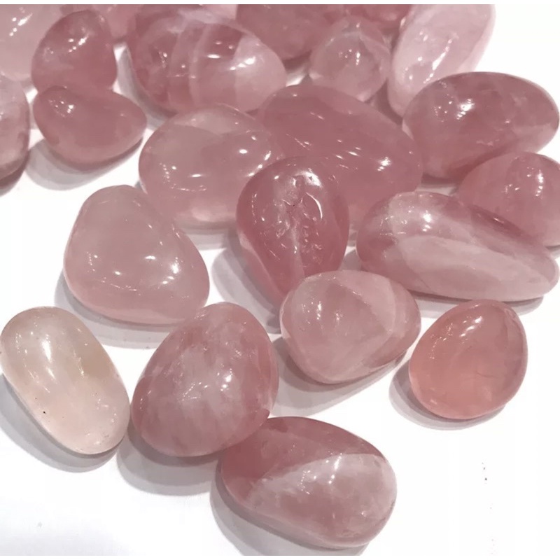 1 pc Natural Rose Quartz 2-3 cm Polished Tumble Stone / Top High ...
