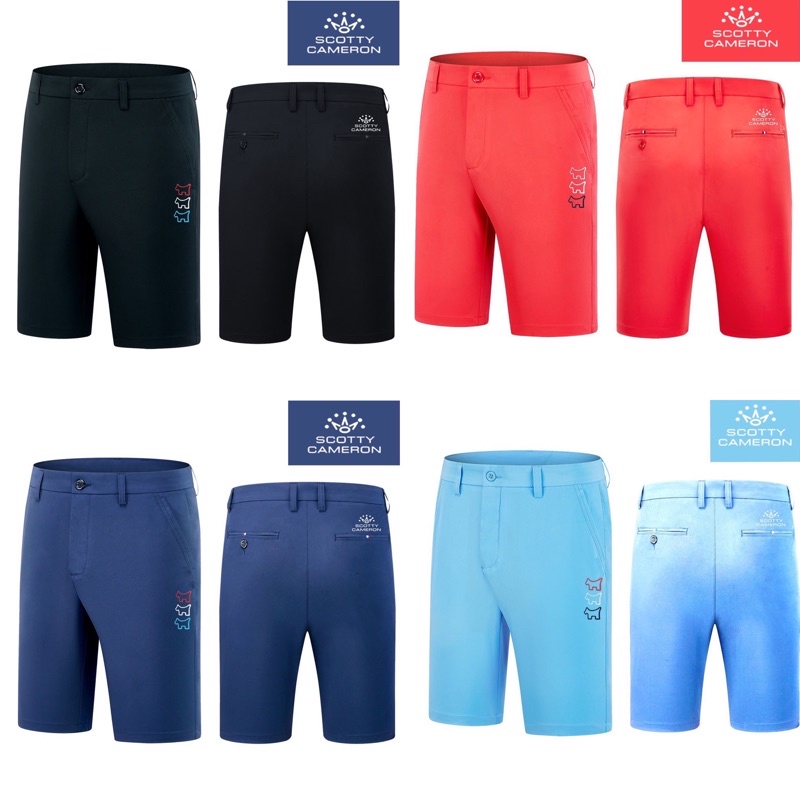 กางเกงกอล์ฟขาสั้น Scotty Cameron Shorts Sports fabric design | Shopee ...