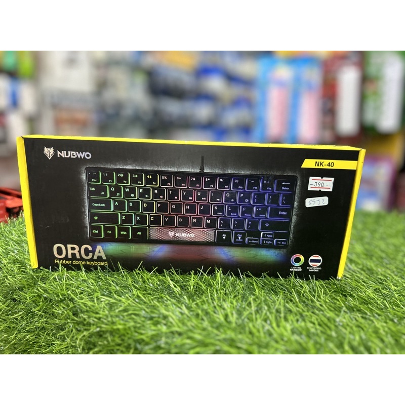 Keyboard Rubber dome keyboard ORCA | Shopee Thailand