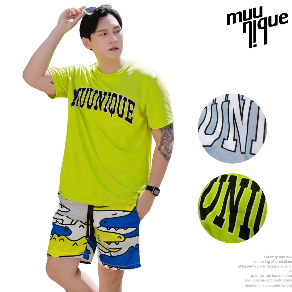 MUUNIQUE T-shirt เสื้อยืดสกรีน รุ่น Muunique Brand 201244 | Shopee Thailand