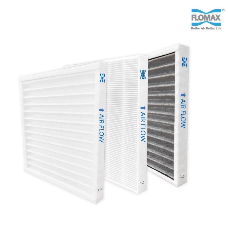 แผ่นกรองอากาศ (Filter) สำหรับระบบเติมอากาศบริสุทธิ์ Flomax Clean Air ...