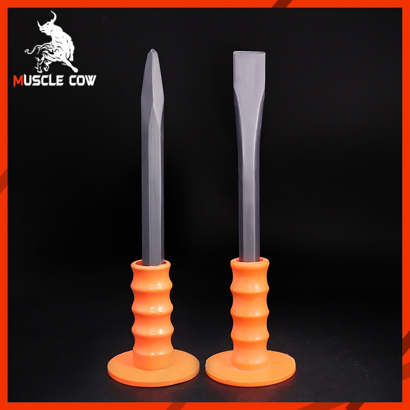 MUSCLE COW สิ่วก่ออิฐ สิ่วซีเมนต์ สิ่วหิน สิ่วก่อสร้าง สิ่วแบน 250 มม. ...