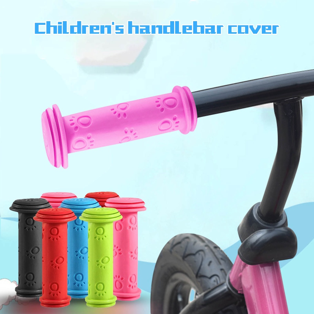 [B_398] 1 Pair TPR Kid Grip Anti Skid Shock Absorbing Scooter Grip for ...