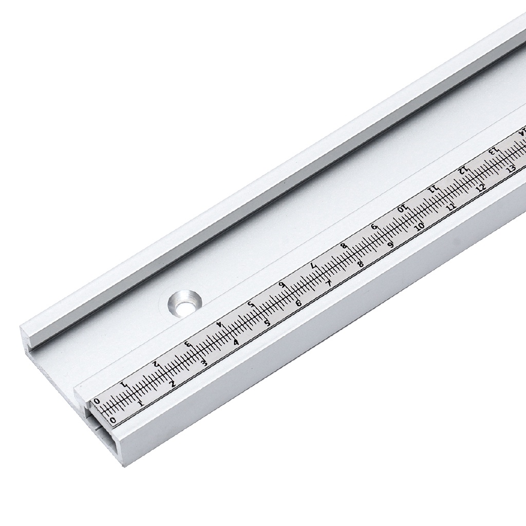 400-1220mm Aluminum Alloy T-Track T-slot Miter Track with Slide Metric ...