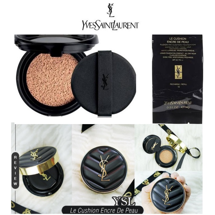 แท้ทั้งร้าน !! รีฟิลคุชชั่นตัวใหม่ YSL REFILL LE CUSHION ENCRE DE PEAU CUSHION | Shopee Thailand