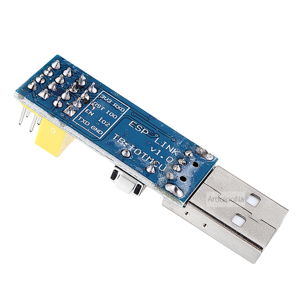 โมดูลอัพเฟิร์มแวร์ ESP8266 ESP-01 ESP-01S Firmware Burning WIFI Module Downloader ESP LINK v1.0 ...