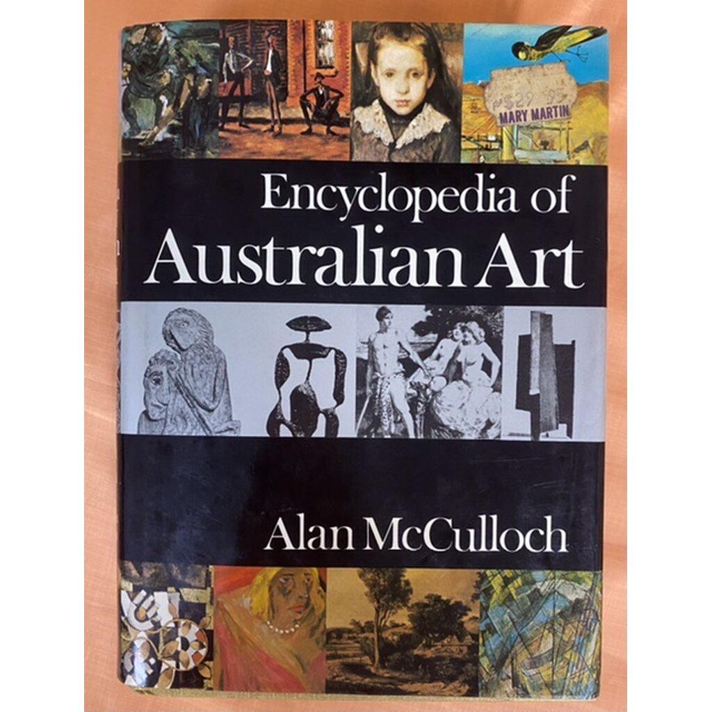 Encyclopedia of Australian Art Alan McCulloch 1968 Hardcover | Shopee ...