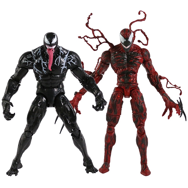 Marvel Venom Let There Be Carnage Cletus Kasady Collection Action Figure PVC Model Figurals ...