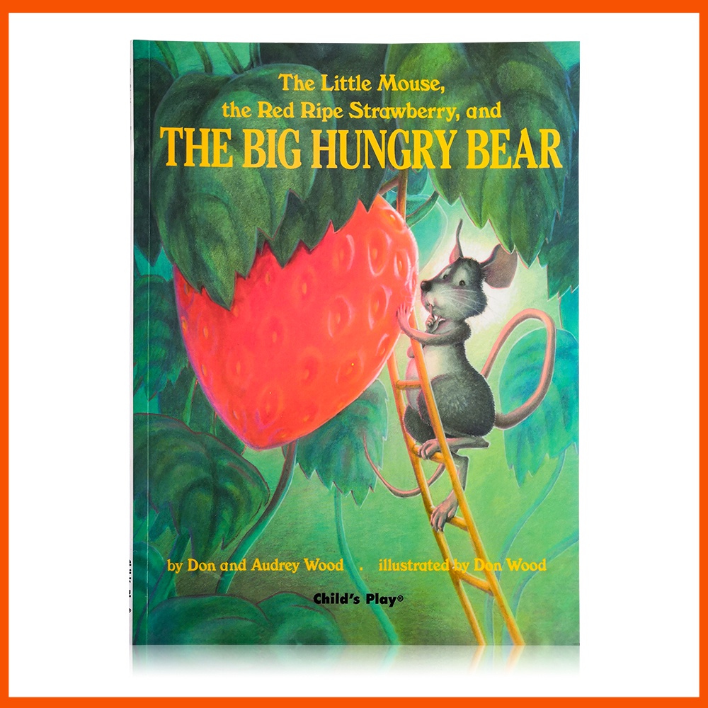 หนังสืออ่านหนังสือ The Little Mouse The Red Ripe Strawberry and The Big ...