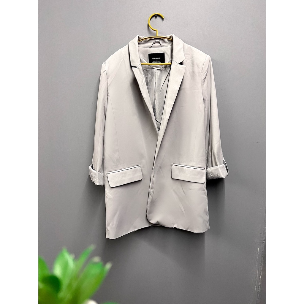 เสื้อสูท ทรงเบลเซอร์ งาน PULL&BEAR | Shopee Thailand