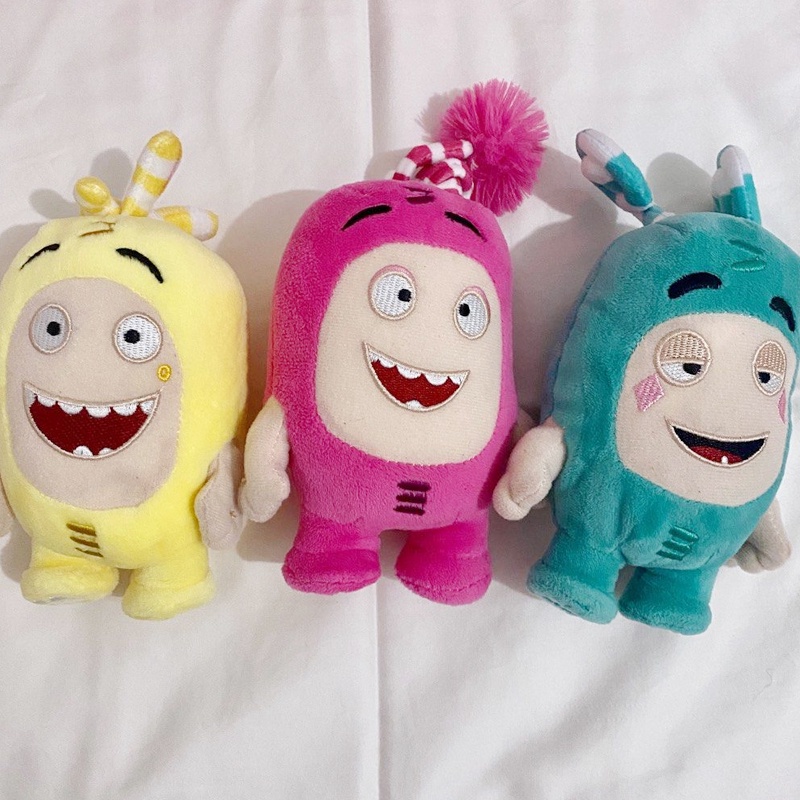 18cm Oddbods Plush Soft Cuddly Toy Newt Bubbles Pogo Zee Jeff Fuse ...
