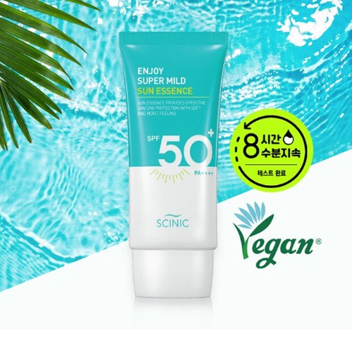 Scinic Enjoy Super Mild Sun Essence 50ml ครีมกันแดดหน้า K beauty ...