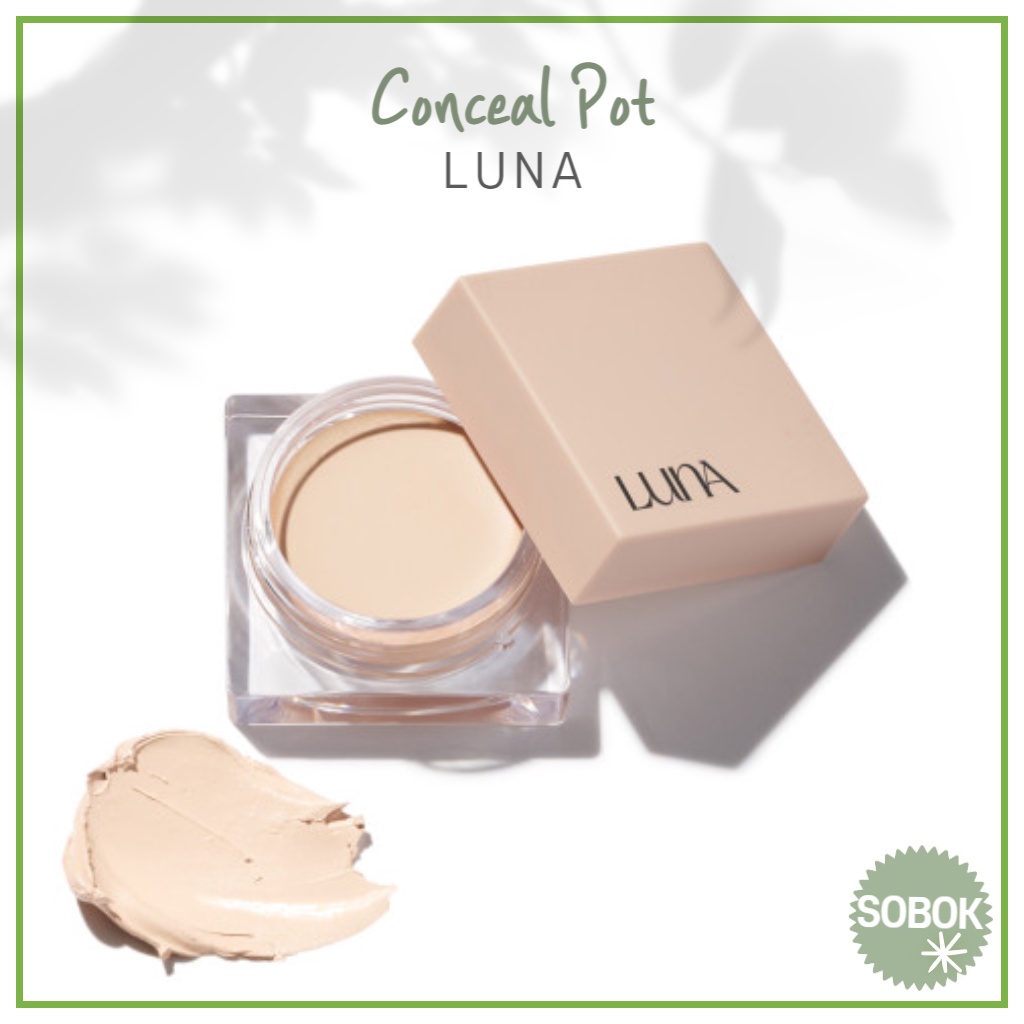 [LUNA] Conceal Pot คอนซีลเลอร์ 4 สี Concealer pot cream concealer ...