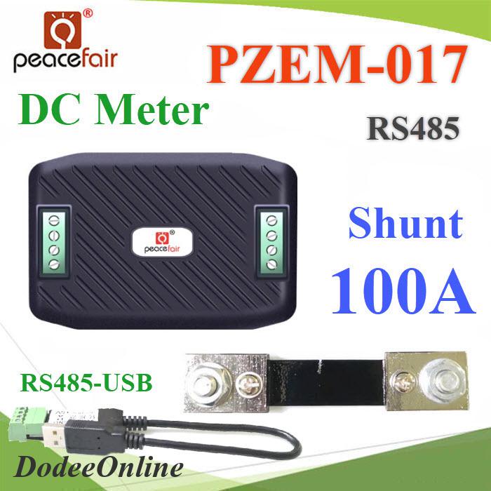 PZEM-017-DC-100A DC มิเตอร์ดิจิตอล PZEM-017 IoT วัดค่า 0-100A 0-300V ... PZEM-017-DC-100A DC มิเตอร์ดิจิตอล PZEM-017 IoT วัดค่า 0-100A 0-300V ...