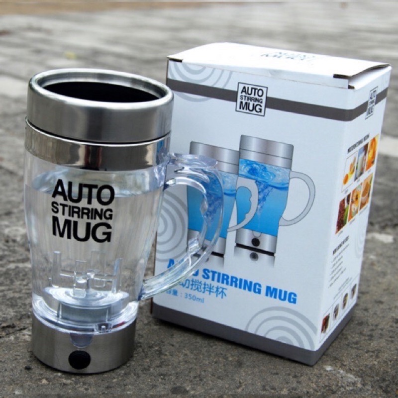 AUTO STIRRING MUG แก้วปั่นอัตโนมัติ แก้วชงกาแฟ พร้อมส่ง | Shopee Thailand