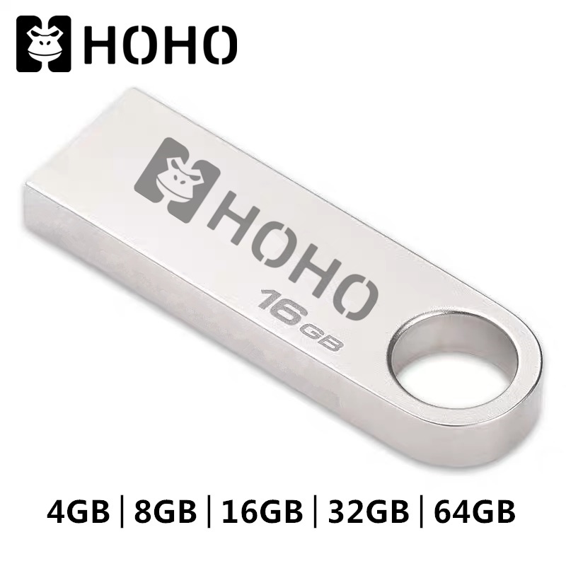 🔥HOHO Portable Metal แฟลชไดร์ฟ 4GB 8GB 16GB 32GB 64GB USB Flash Drive ...