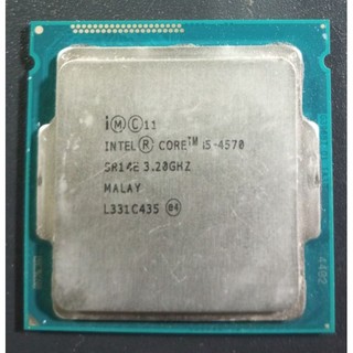 Intel Core i5-4570 3.2GHz 4Cores 4Threads Socket 1150 Gen4 | Shopee ...