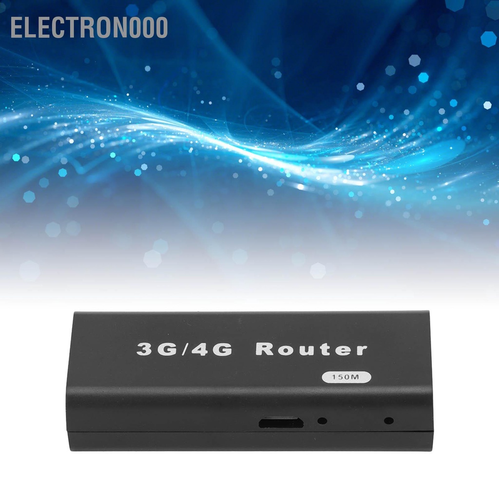 Electron000 Mini 3G WiFi Router ไร้สาย AP อะแดปเตอร์การ์ดเครือข่าย USB ...
