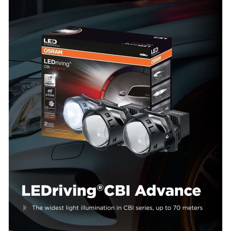 Osram CBI Advance 55W LED Projector | Shopee Thailand