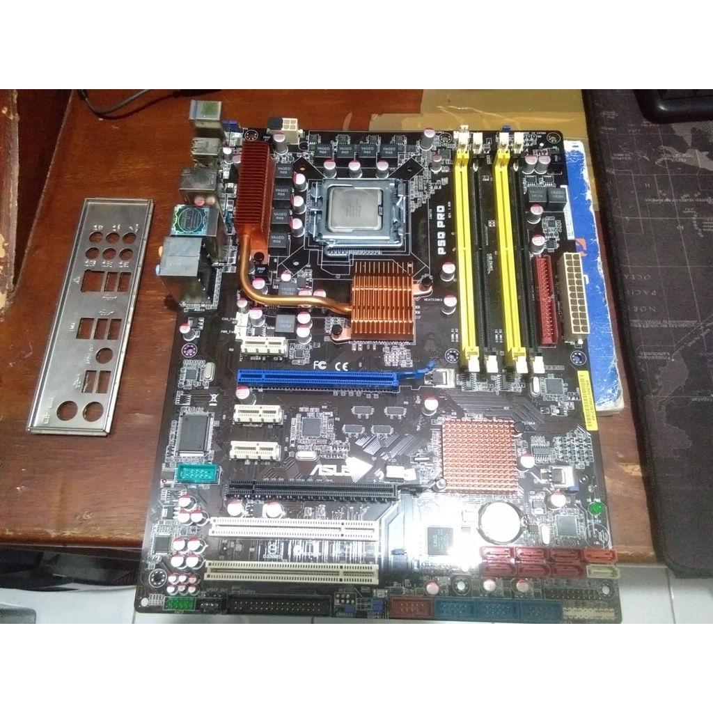 เมนบอร์ด INTEL LGA 775 DDR2 P45 ASUS P5Q PRO | Shopee Thailand