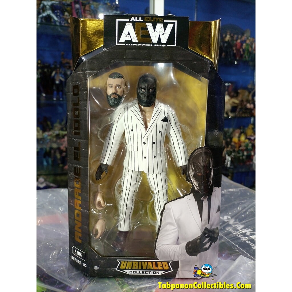 [2022.11] Jazwares AEW Unrivaled 10 Andrade El Idolo 7-Inch Action ...