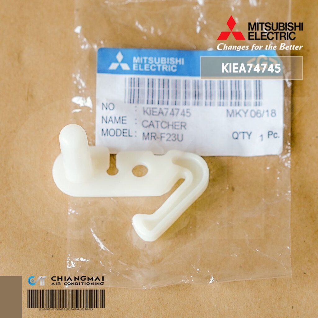 KIEA74745 พลาสติกบานพับตู้เย็น Mitsubishi Electric (ตัวเล็ก ใช้ได้กับ ...