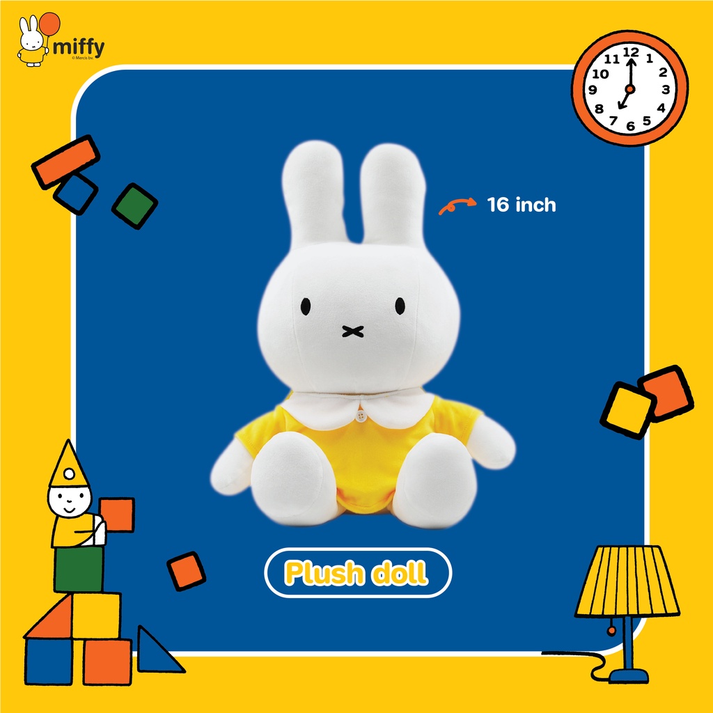 Miffy Full Body Plush Doll 16 inch | Shopee Thailand