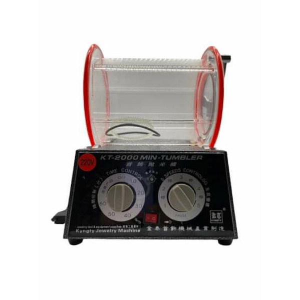 เครื่องกลิ้งลูกเหล็กเครื่องกลิ้งถังใส รุ่นKT2000ขนาด5kg. | Shopee Thailand