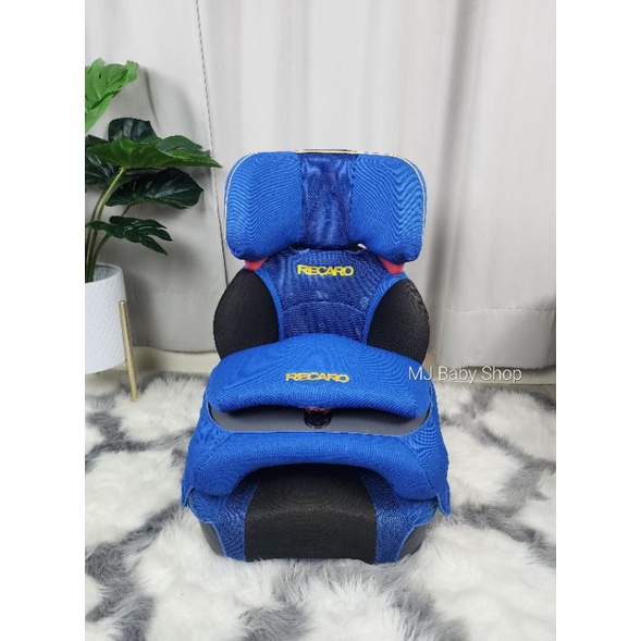 Booster seat Recaro รุ่น Start R1 สีน้ำเงินตัดทองสภาพสวยครบ | Shopee ...