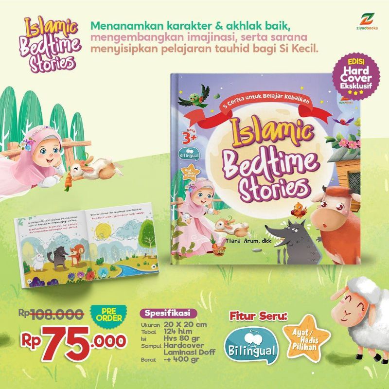 หนังสือ ISLAMIC BEDTIME STORIES | Shopee Thailand