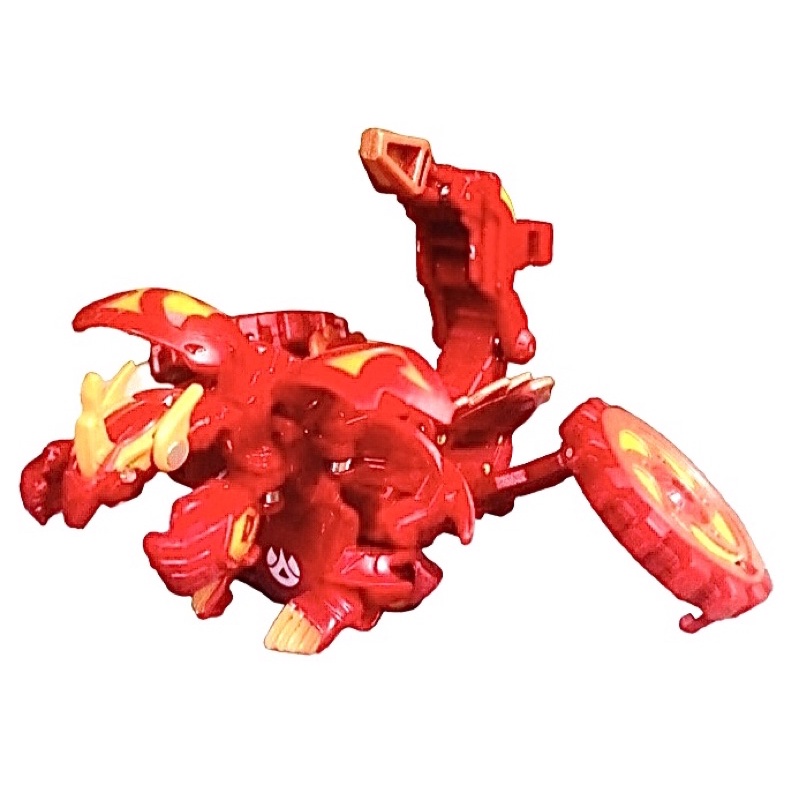 Bakugan Red Pyrus Blitz Dragonoid & Helmgund Battle Gear #บาคุกัน ...