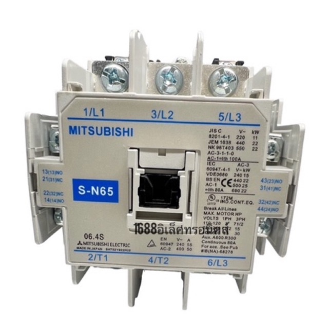 S-N65 [ส่งทุกวันที่ไทย ] SN65 Mitsubishi Electric คอนแทคAC 220V แมกเนติ ...