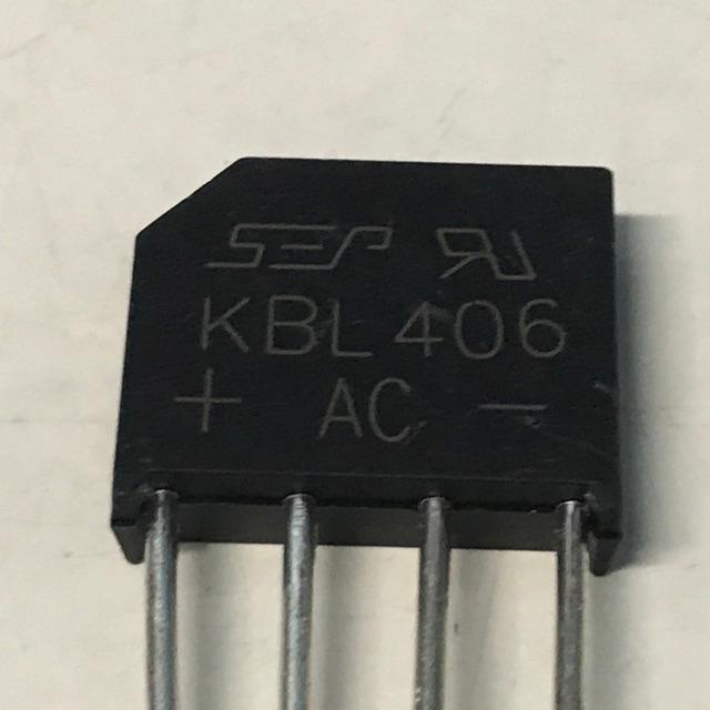 KBL406 KBL410 KBL608 KBL610 Fullwave Bridge Rectifier Diode | Shopee ...