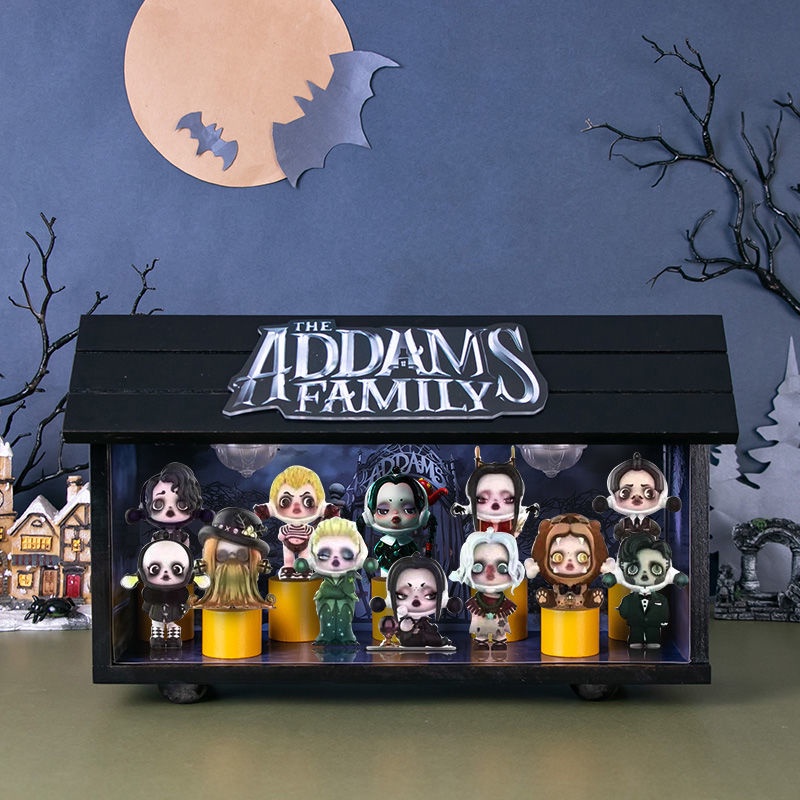 Free Shipping POPMART SKULLPANDA Adams series storage scene display ...
