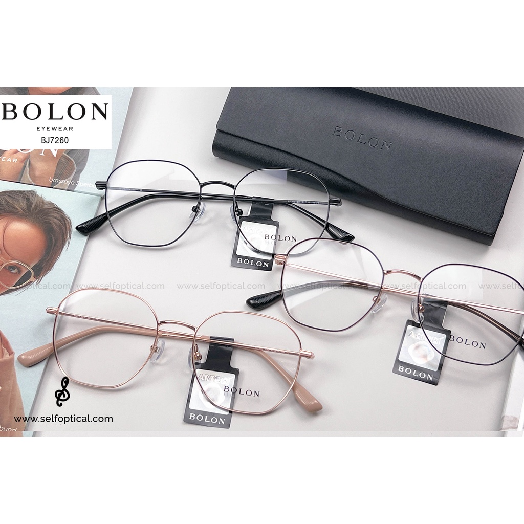 BOLON Odessa BJ7260 ลิขสิทธิแท้ 💯% กรอบแว่น แว่นตา แว่นกรองแสง SELF Optical | Shopee Thailand