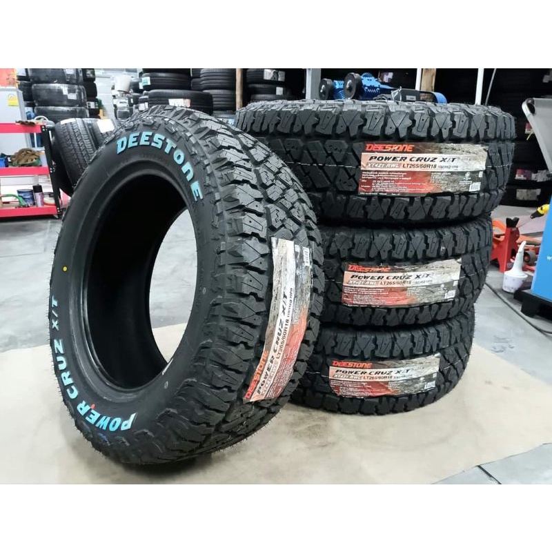 ยางใหม่ค้างปี 265/60R18 Deestone Power Cruz XT ผลิตปลายปี 2022 พร้อม ...
