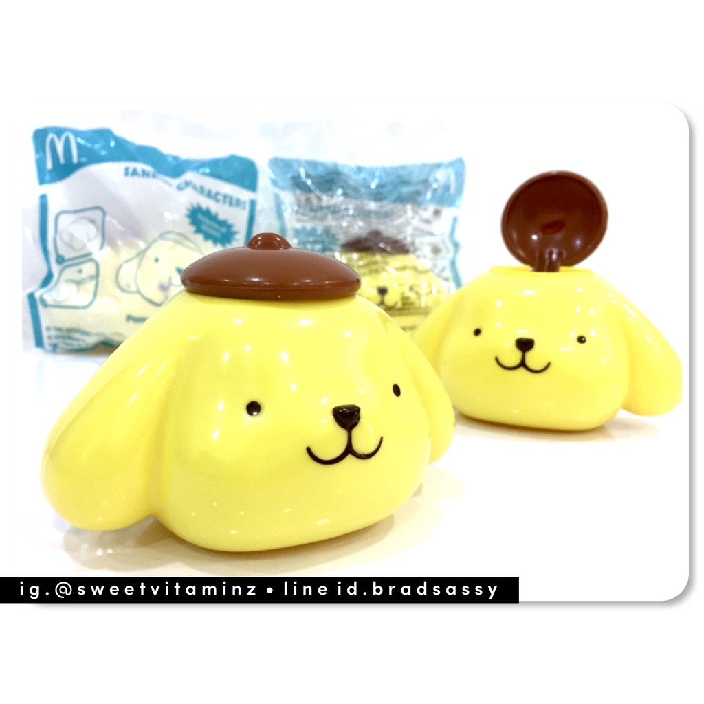 Pompompurin (ที่ใส่ของ) ของเล่นจากชุดแฮปปี้มีล ปี 2016 มีจำกัด รีบเลยนะคะ (สินค้าใหม่ของแท้ 100% ...