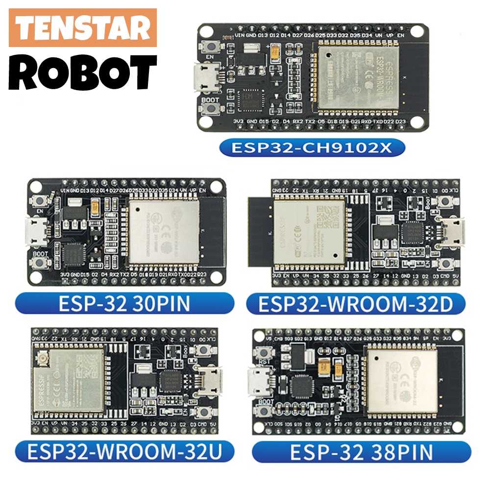 บอร์ดทดลอง ESP32 WiFi และบลูทูธ พลังงานต่ํา ESP-32 ESP-32S ESP 32 ESP8266 | Shopee Thailand