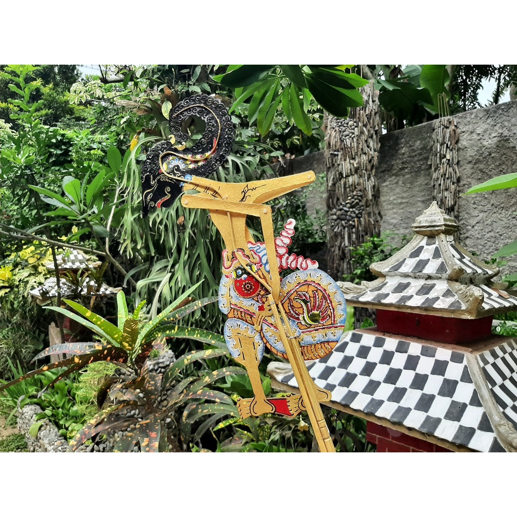 Janoko Wayang หนังวัวแท้ Arjuna ขนาดมาตรฐาน Dalang โดย Pulau Merah ...