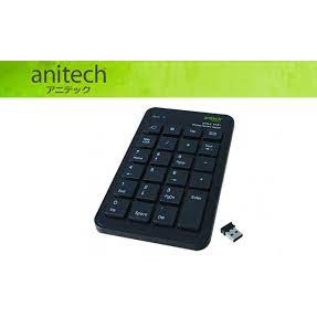 KEYPAD WIRELESS (แป้นพิมพ์ตัวเลขไร้สาย) ANITECH N181,N183,N184,N185 RETRACTABLE NUMERIC | Shopee ...