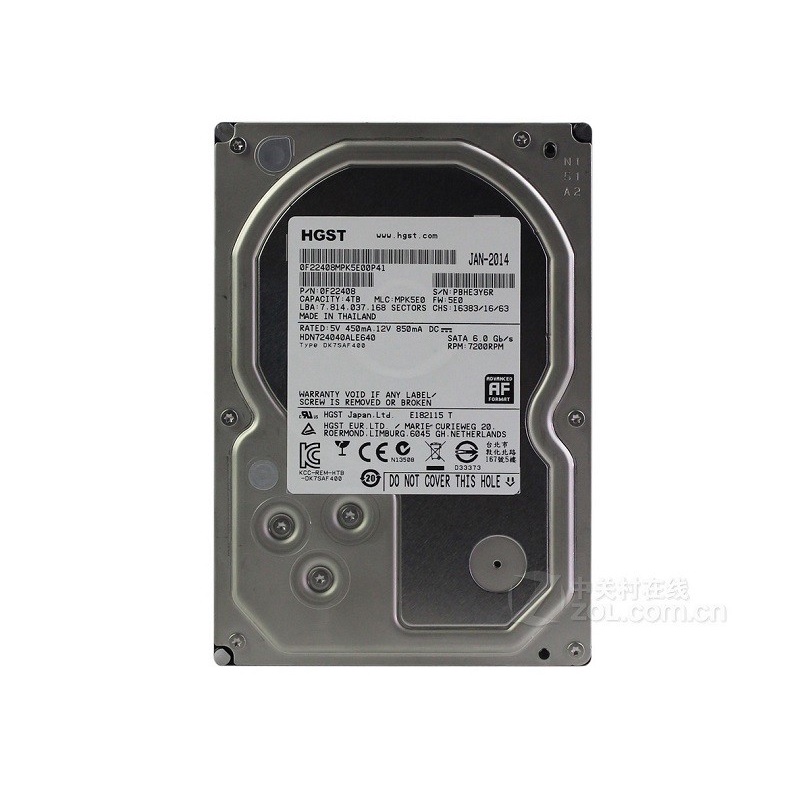 ฮาร์ดดิสก์ Hitachi HDD 3TB 4TB 3.5 นิ้ว NAS ฮาร์ดไดรฟ์ SATA ขนาด 3.5 ...
