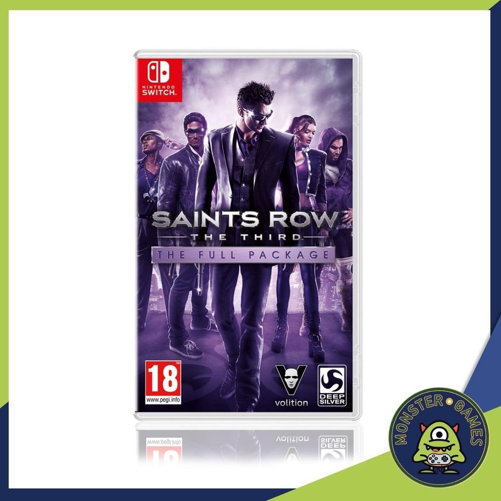 Saints Row The Third Nintendo Switch Game (The full package)(เกมส์ ...