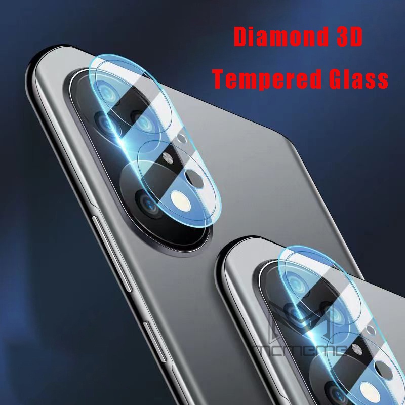 เลนส์กล้อง 3D Huawei Pura 70 P60 P50 P40 P30 P20 Mate 60 50 40 30 20 Pro Lite กระจกนิรภัย ...