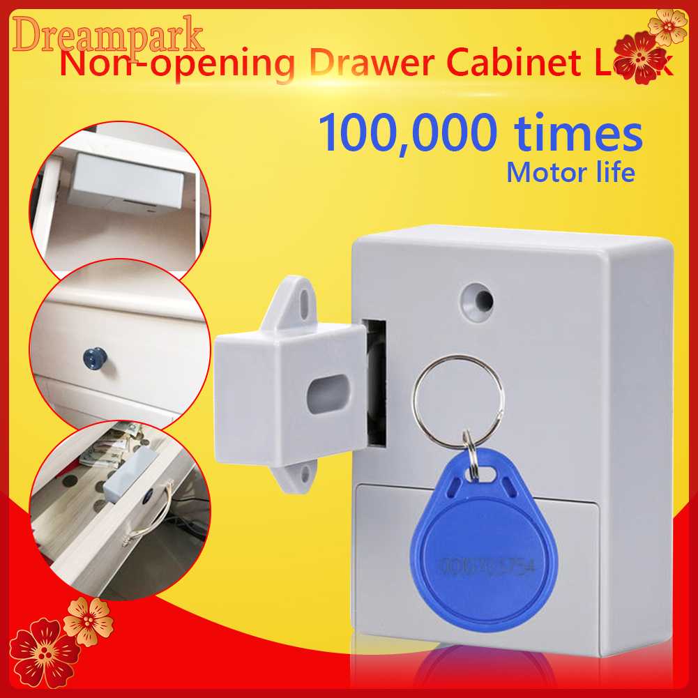 us T3 Cabinet Smart Locks เซ็นเซอร์ที่มองไม่เห็น RFID IC Card Drawer ...